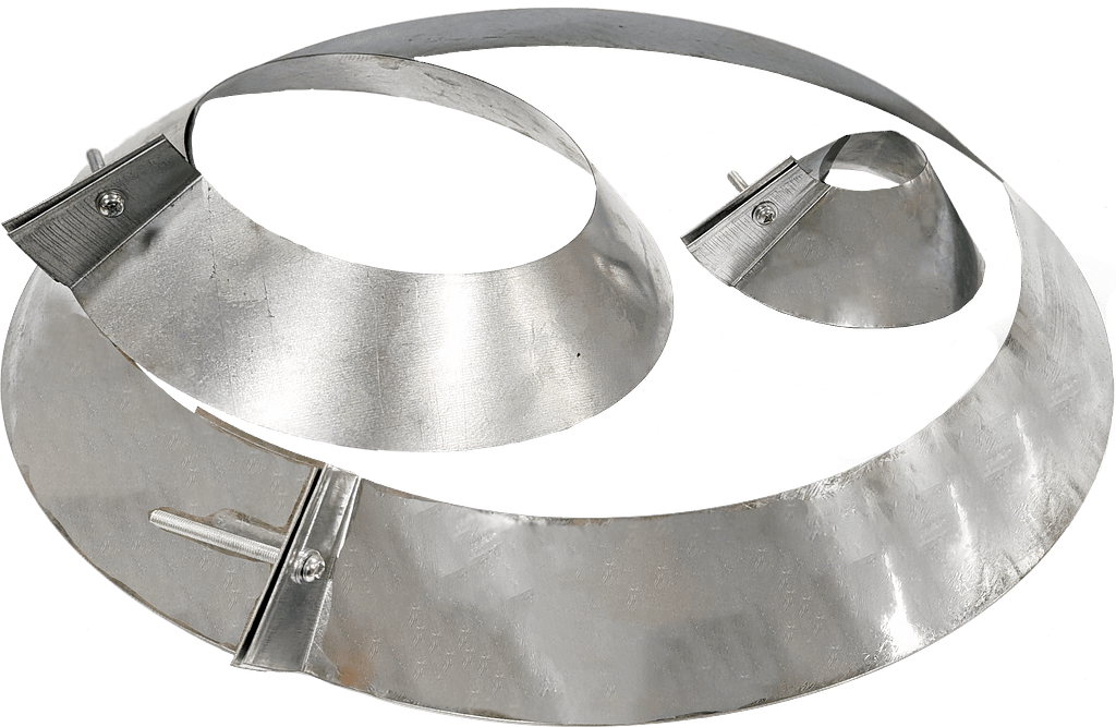 Galvanized Metal Adjustable Rain Collars - Platinum Roofing Products
