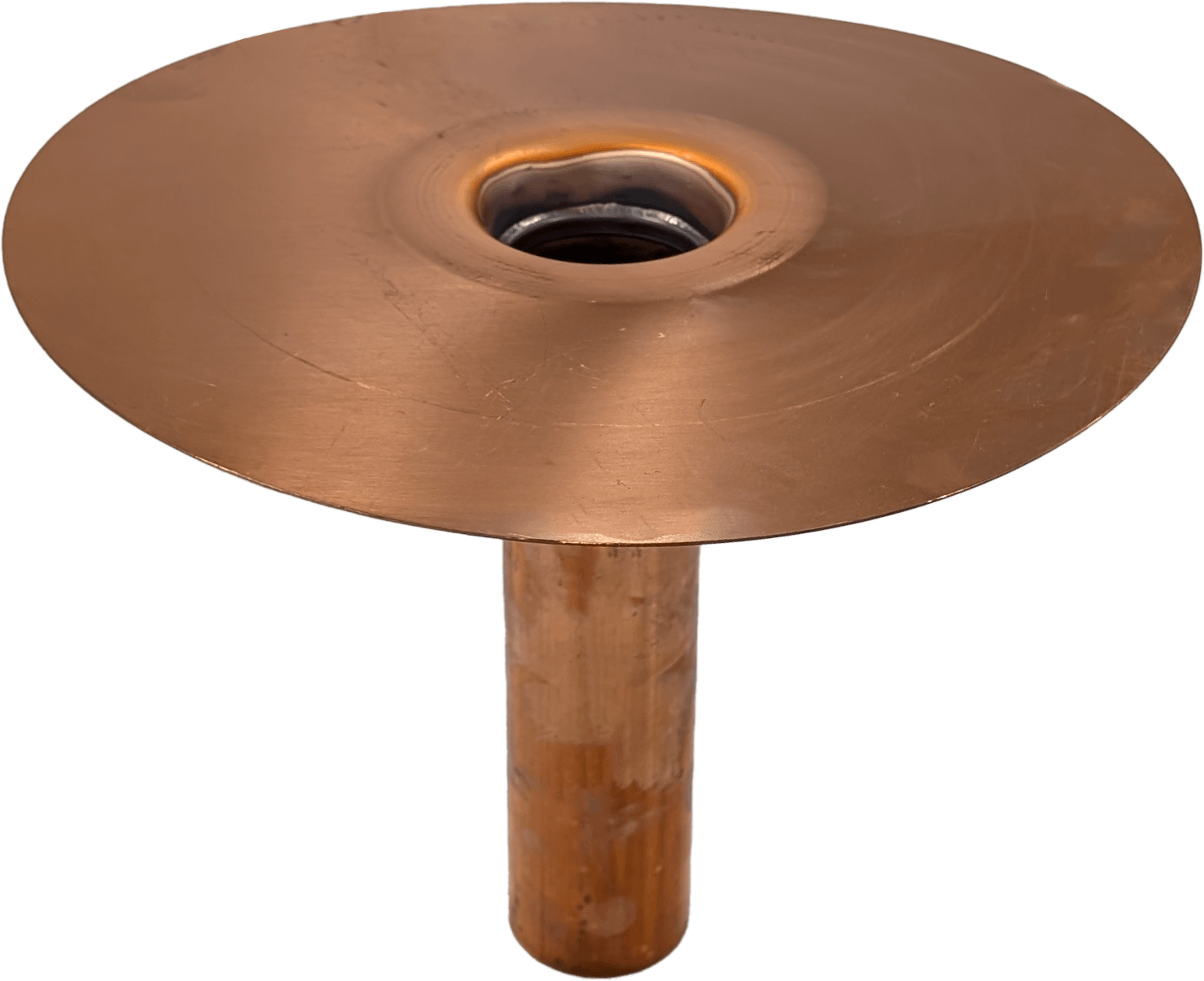Copper Temporary Drains, 12" Stem - Platinum Roofing Products